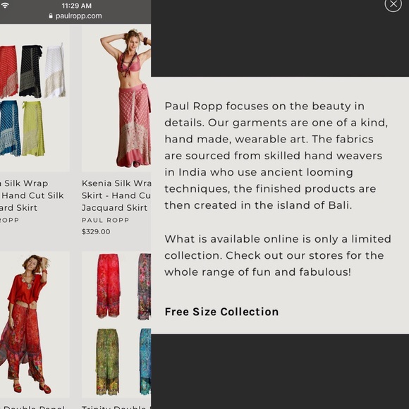 Paul Ropp | Skirts | Paul Ropp Vintage Bohemian Boho Long Wrap Skirt S ...